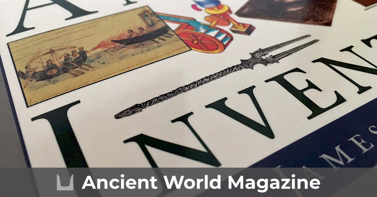Ancient Inventions (1994) - A book that celebrates ancient ingenuity ...