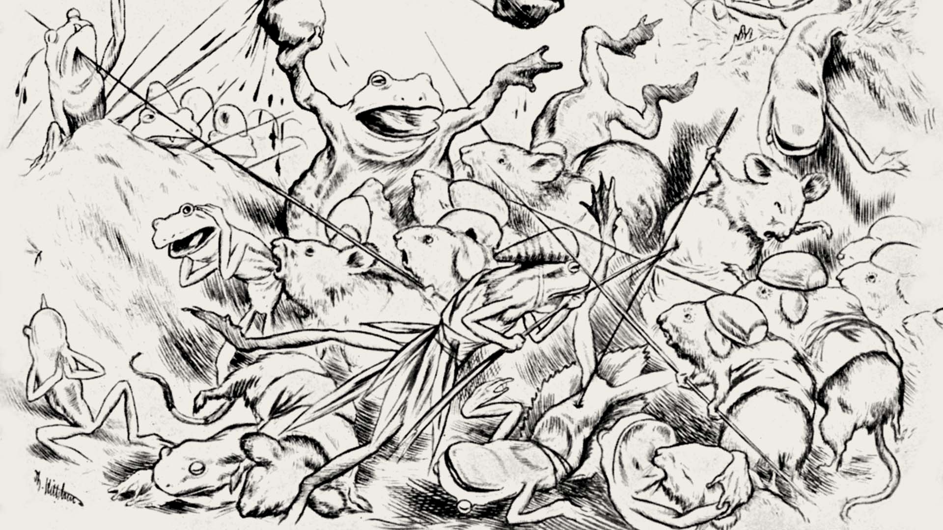 Battle of the Frogs and Mice - A new edition by Joel Christensen and ...