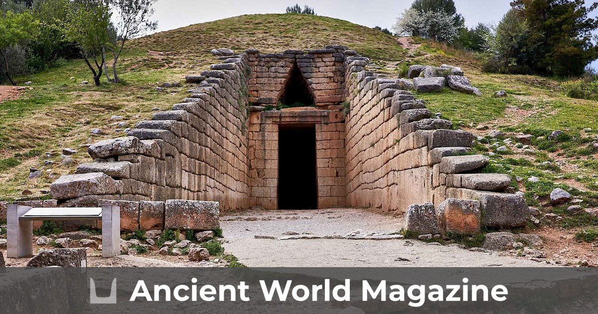 The “Treasury of Atreus” - A Late Bronze Age tomb near Mycenae - Ancient World Magazine